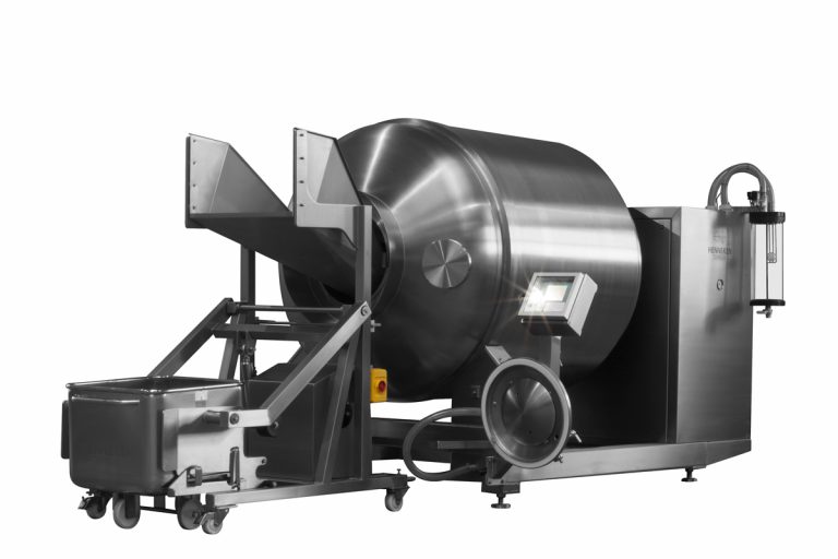 Mobile hydraulische Beschickung - Maku Meat Tec Webseite